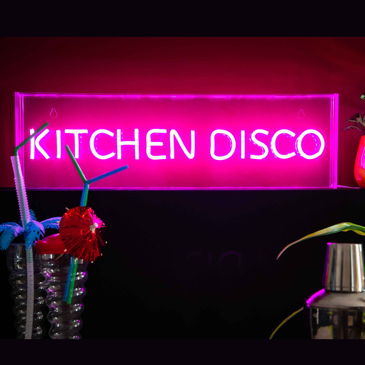 Kitchen Disco Neon Light Box – Disko Kids