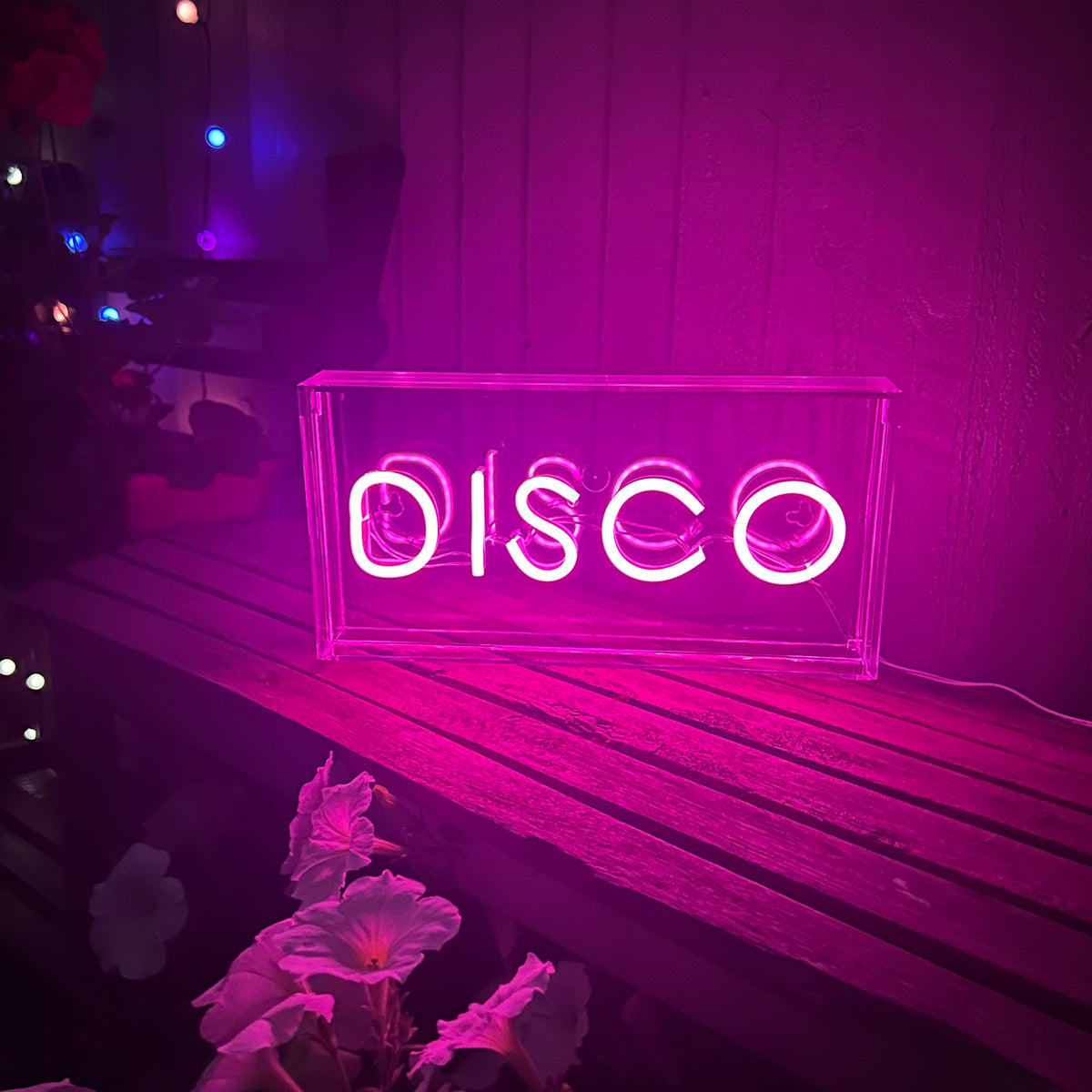 Disco Neon Light Box – Disko Kids