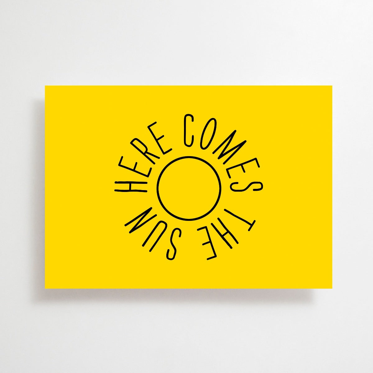 Here Comes The Sun Greetings Card – Disko Kids